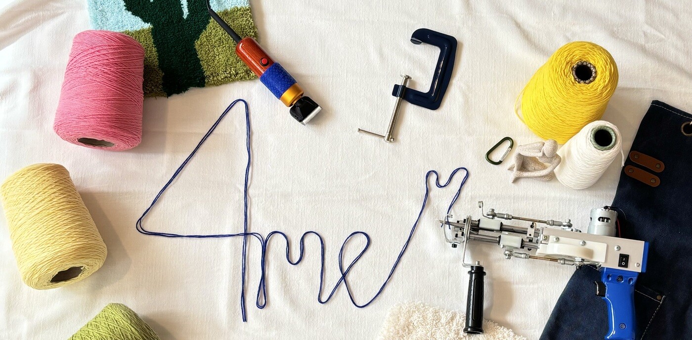 世界に1つだけのラグが作れるワークショップ