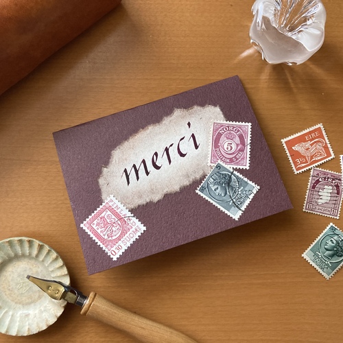 Calligrapher Emiko Okada